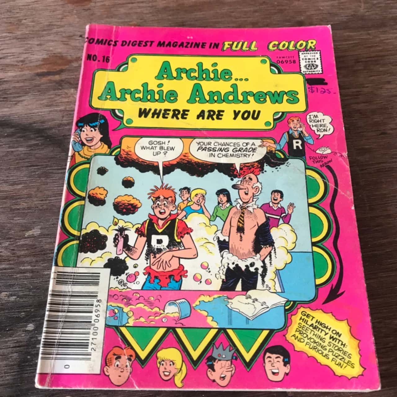 Lot of 7 1980s ‘Archie…Archie Andrews Where Are You’ Comics Digest ...