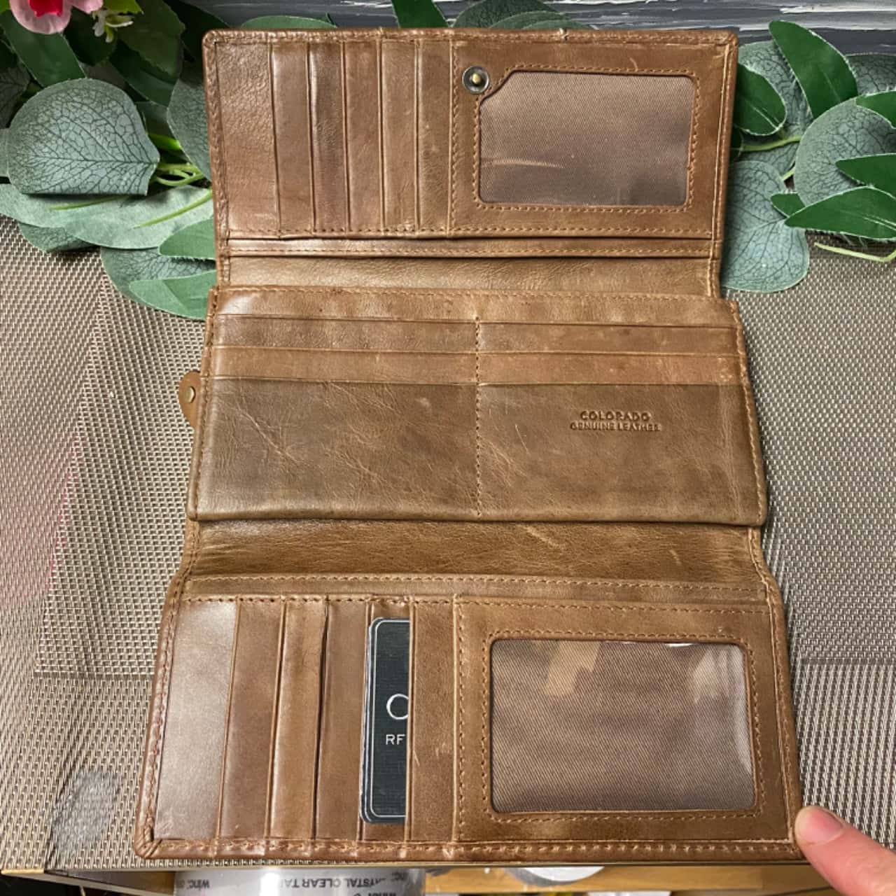 Womens Colorado Brown Leather purse(s)