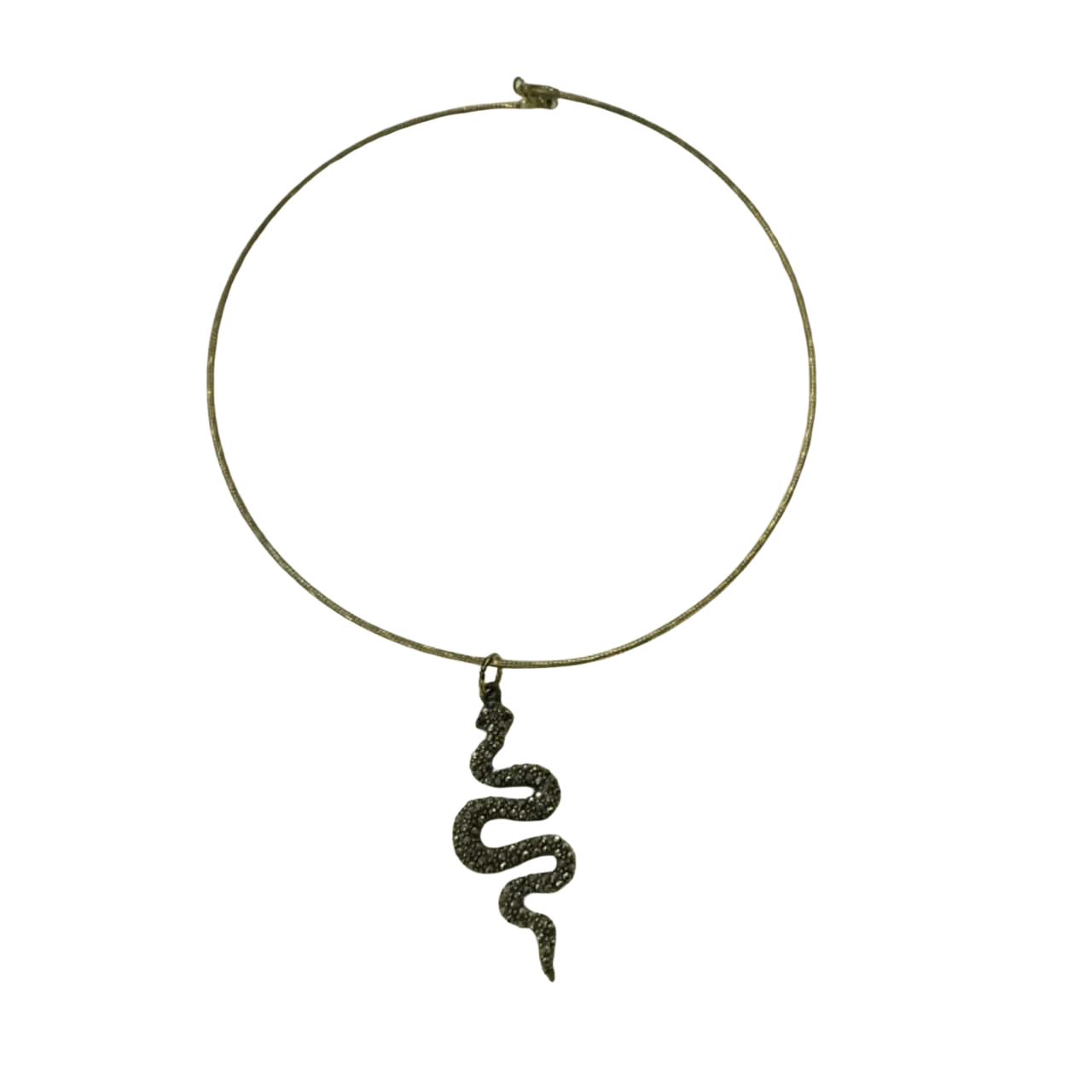 Rhinestone Snake Necklace (s)