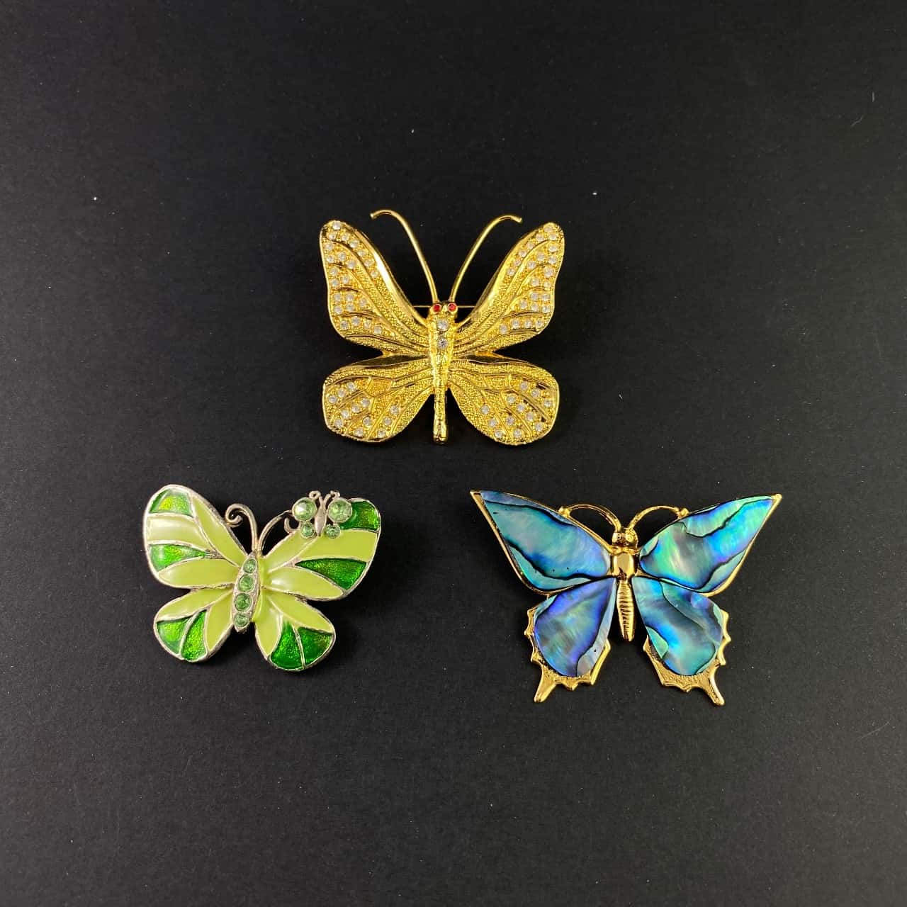 Gorgeous Butterfly brooches