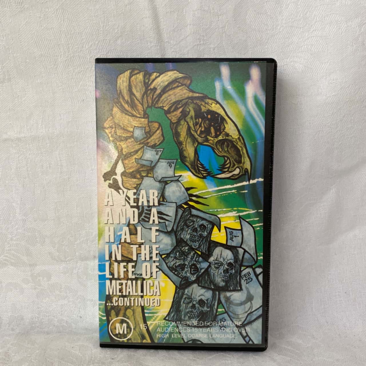 A Year and a Half in the Life of Metallica… Continued VHS