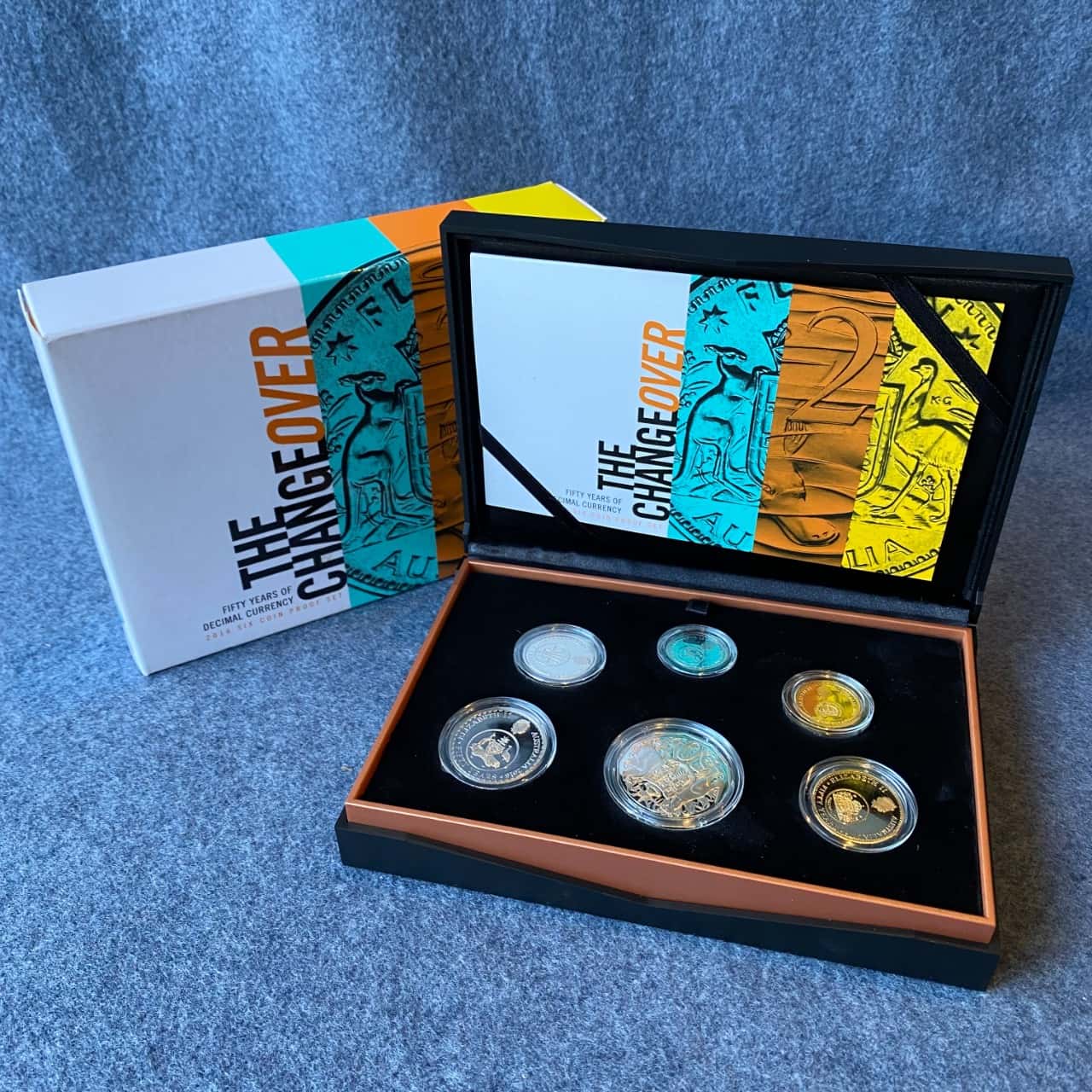 PRICE DROP! The ChangeOver, Fifty Years of Decimal Currency 2016 Six ...