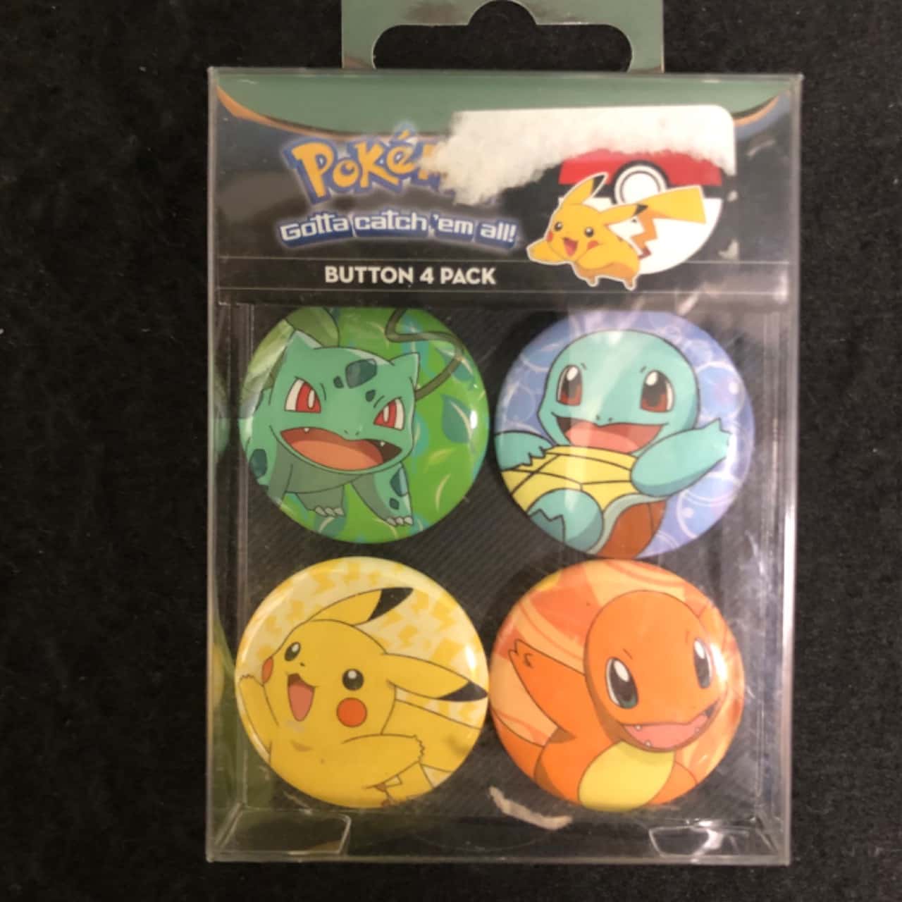 LOUNGEFLY: Pokemon Button 4 Pack(s)