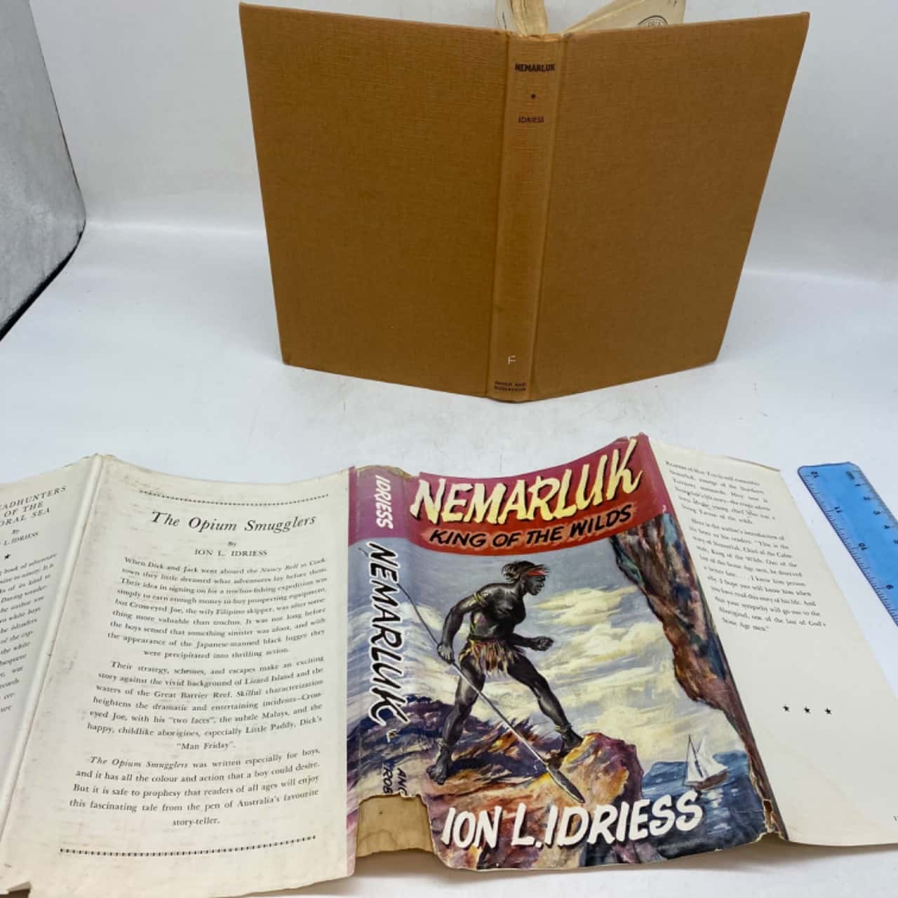 Nemarluk. King Of The Wilds Idriess, Ion L. 1958 Hardcover+Jacket(s)