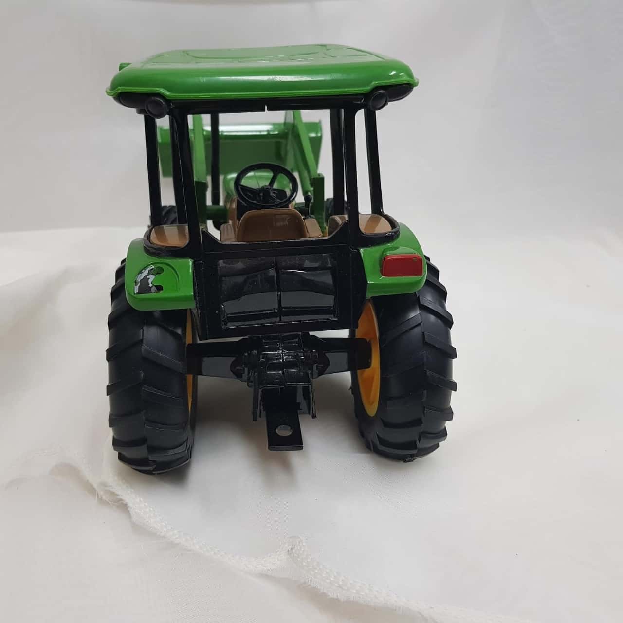 John Deere Green Metal Tractor with loader tray 340x170(s)