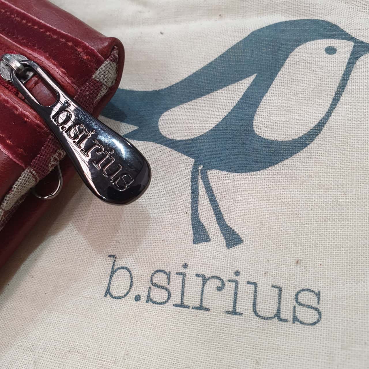 B.Sirius Womens Purse Grey / Maroon