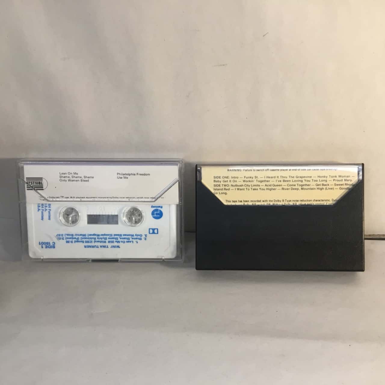 Vintage Ike & Tina Turner Nice n Rough & Mini Cassette Tape