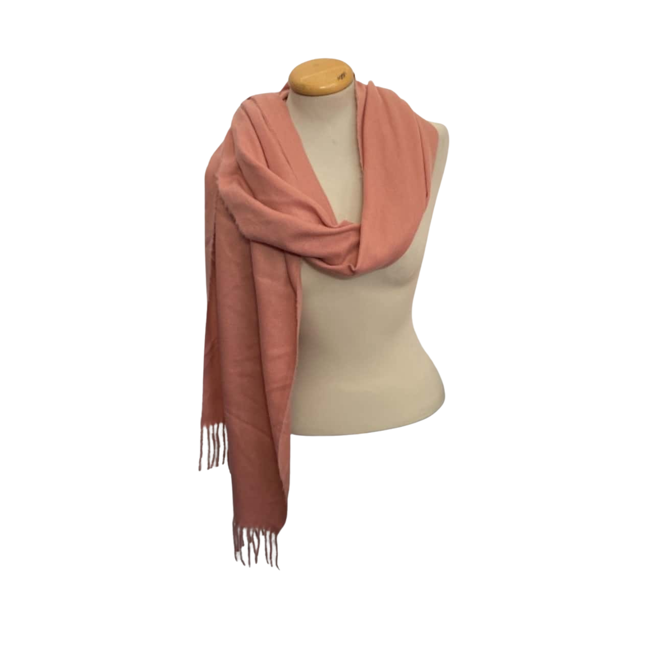 Essence accessories peach scarf(s)