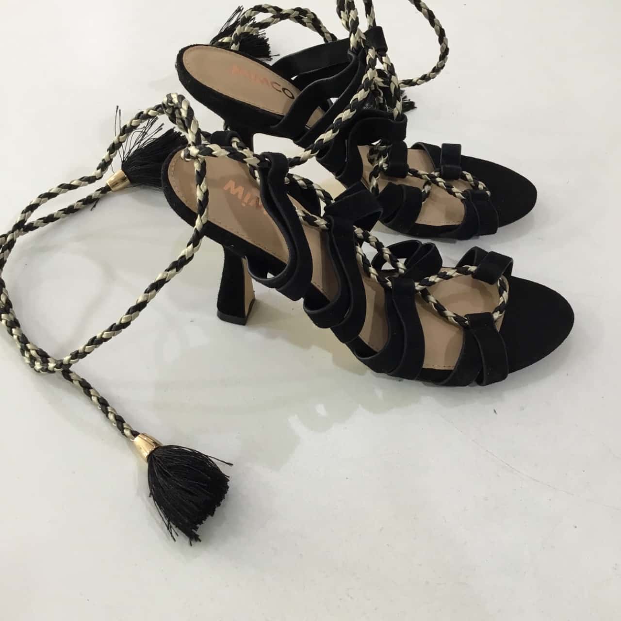 Mimco Open Wrap Around Heels (s)