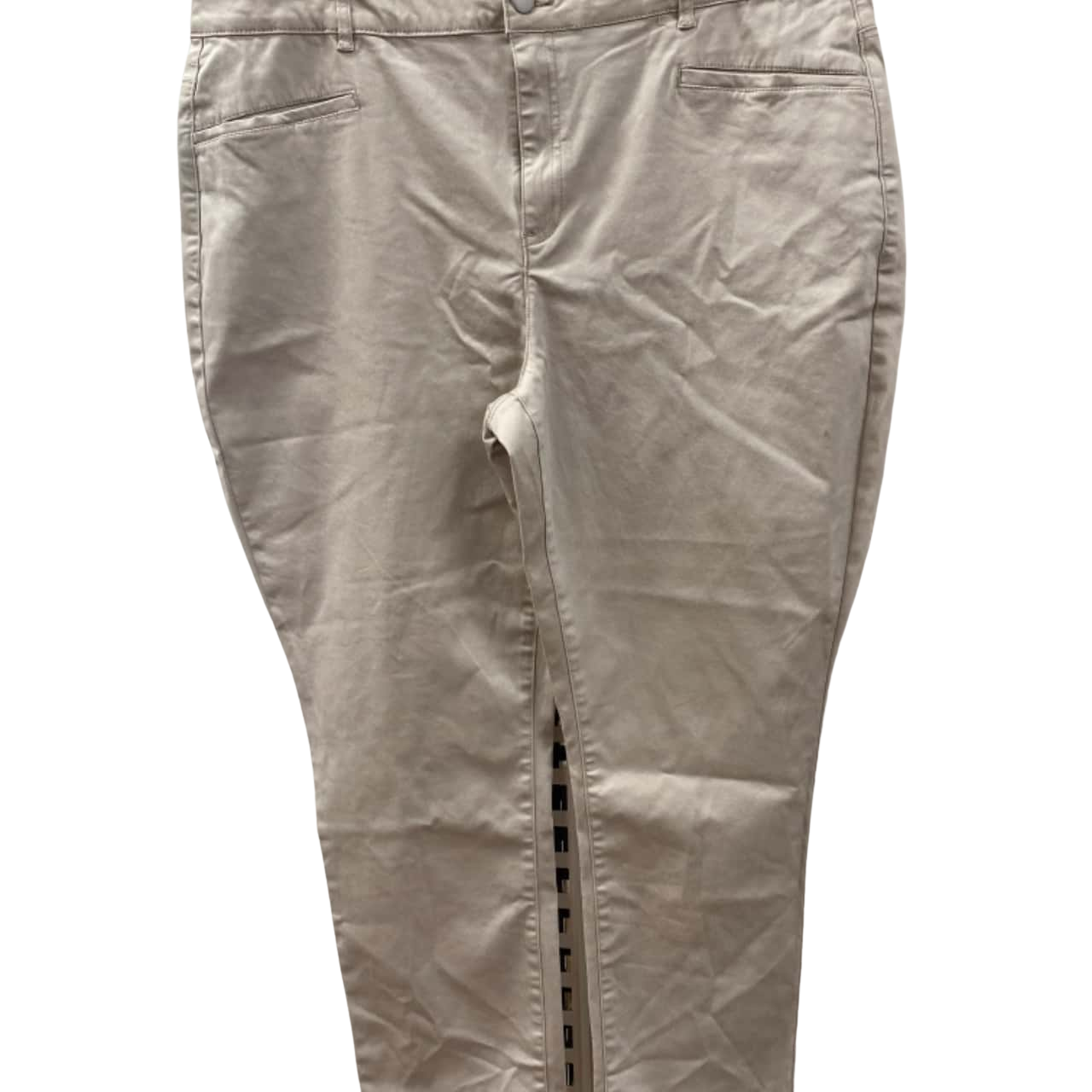 Basque Womens Size 20 Straight Leg Beige Pants