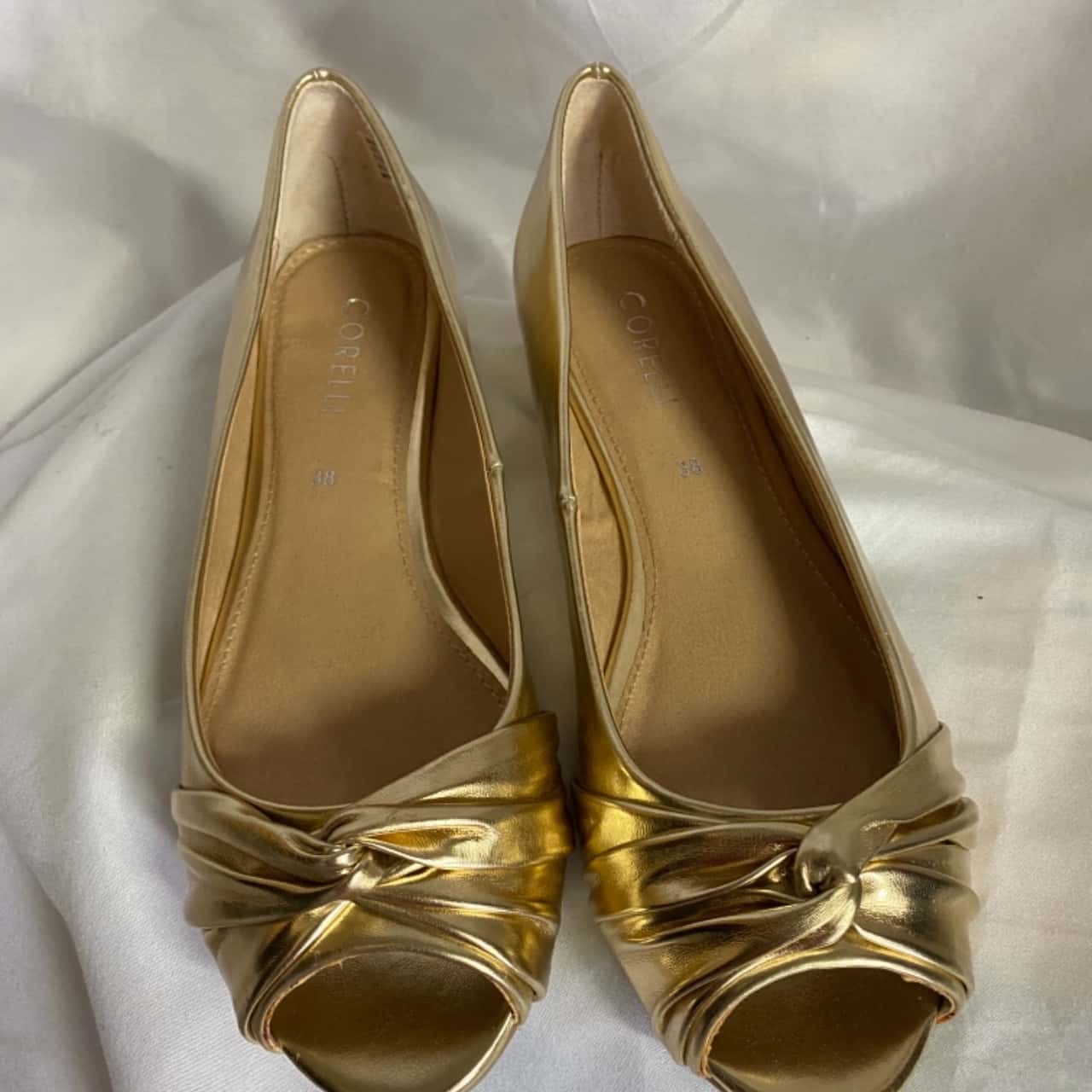 Corelli Women's Flat Shoes Size 38 Gold