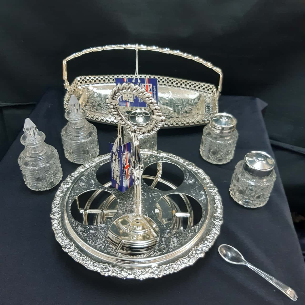 Queen Anne Silver Plated Table Wear Bundle
