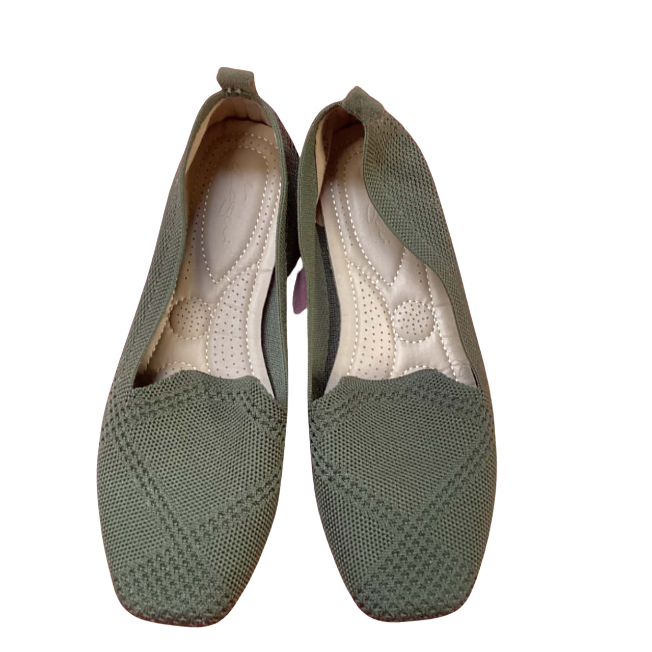Kagui Womens Size 38 Green Loafers(s)