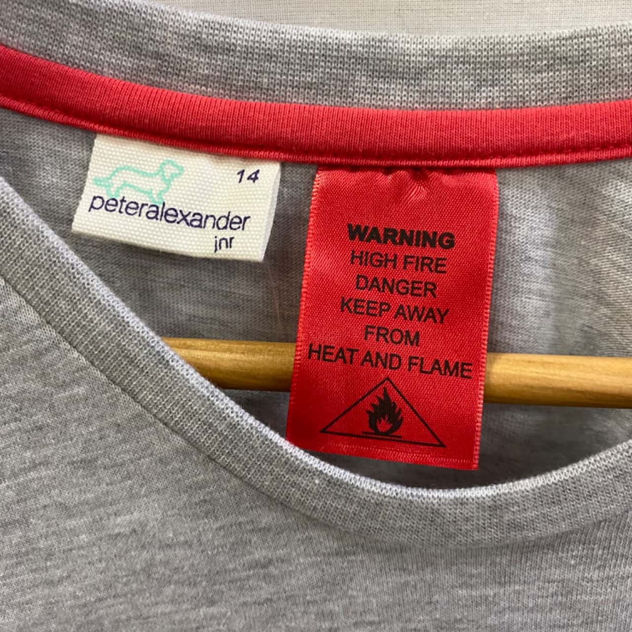 Peter Alexander x Disney Kids Size 14 Dress Grey BNWT RRP$59.95(s)