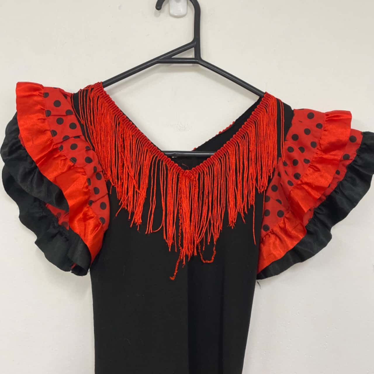 Girls Red Costume Flamenco Dress(s)