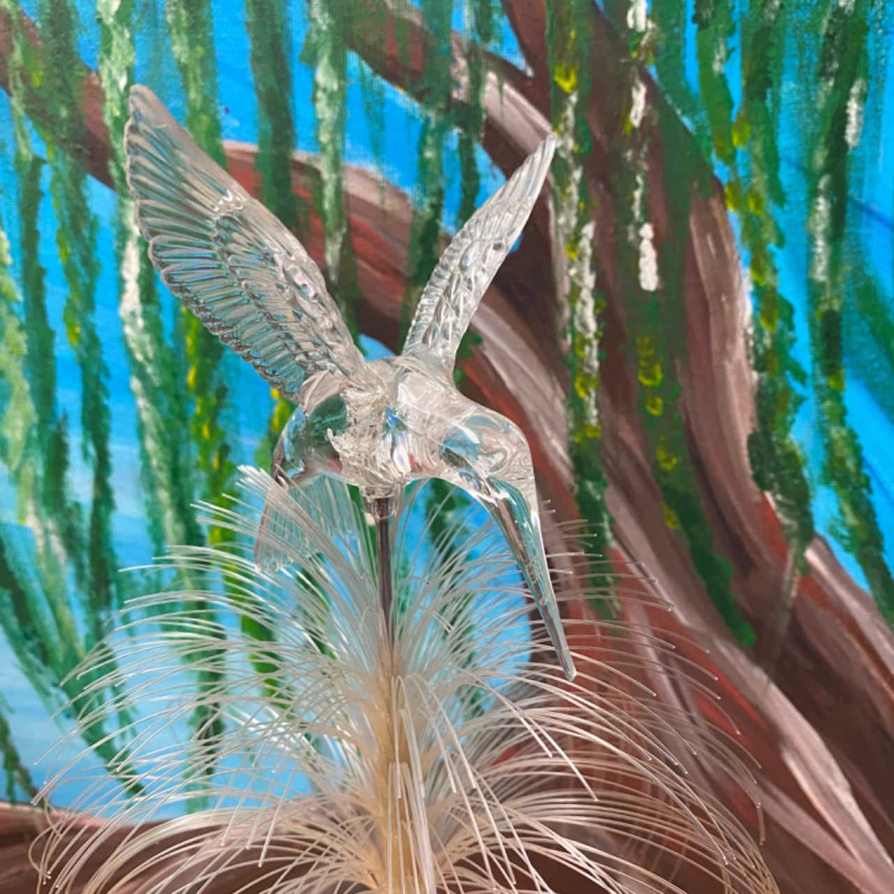 Fibre Optic light up Bird(s)