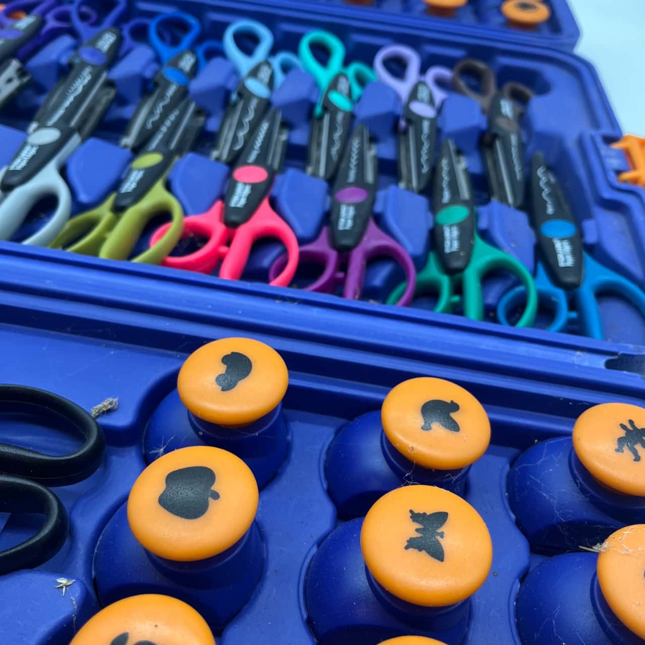 Fiskars 40 Piece Craft Stamps & Scissors Case(s)