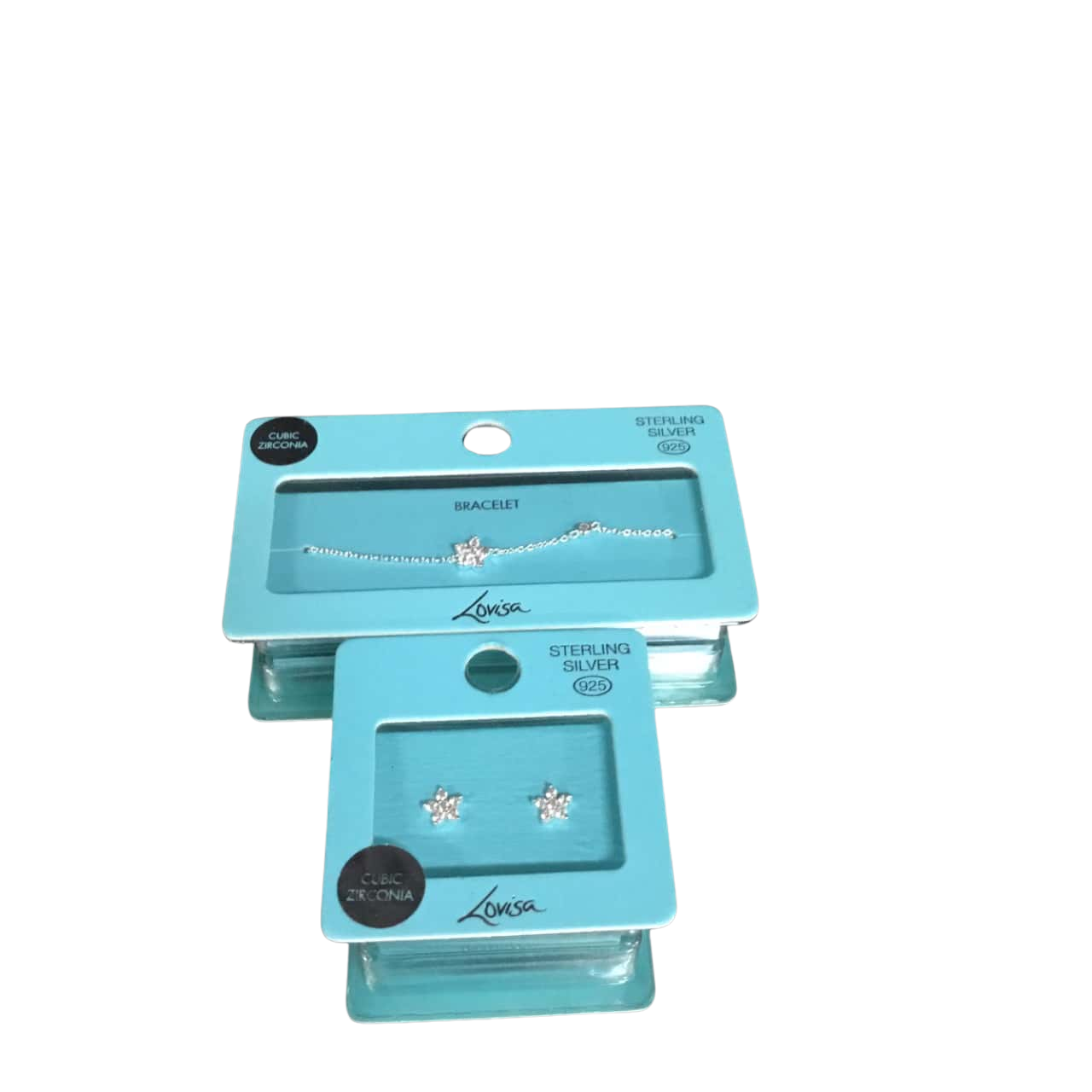 *NEW*Lovisa Earrings & Bracelet Set-Set with Cubic Zirconia