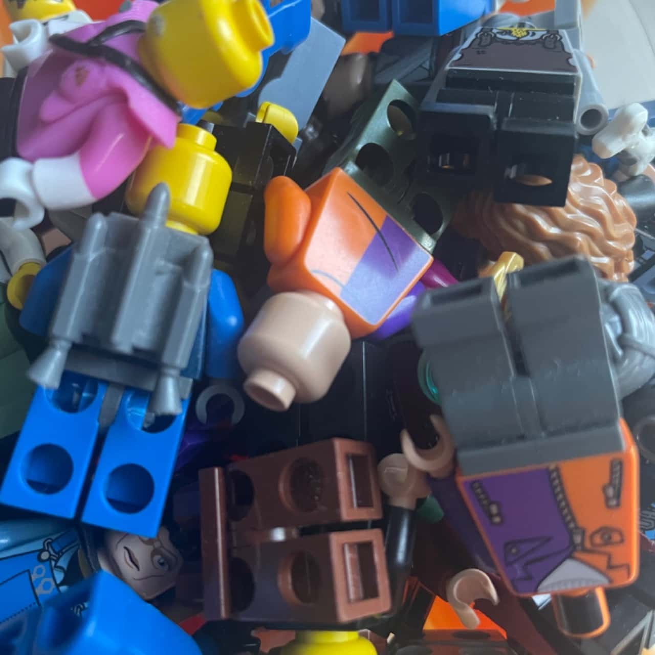 Lego 4 (four) RANDOM lucky dip mini figs (s)