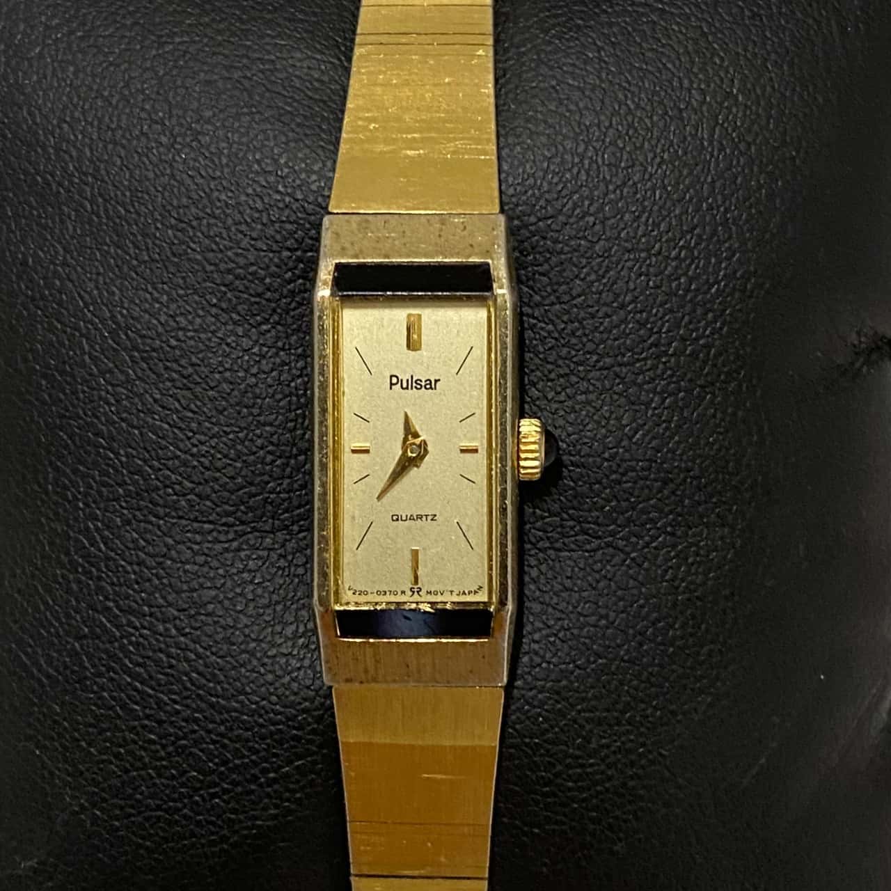 Pulsar Quartz Womens Watch Gold Coloured