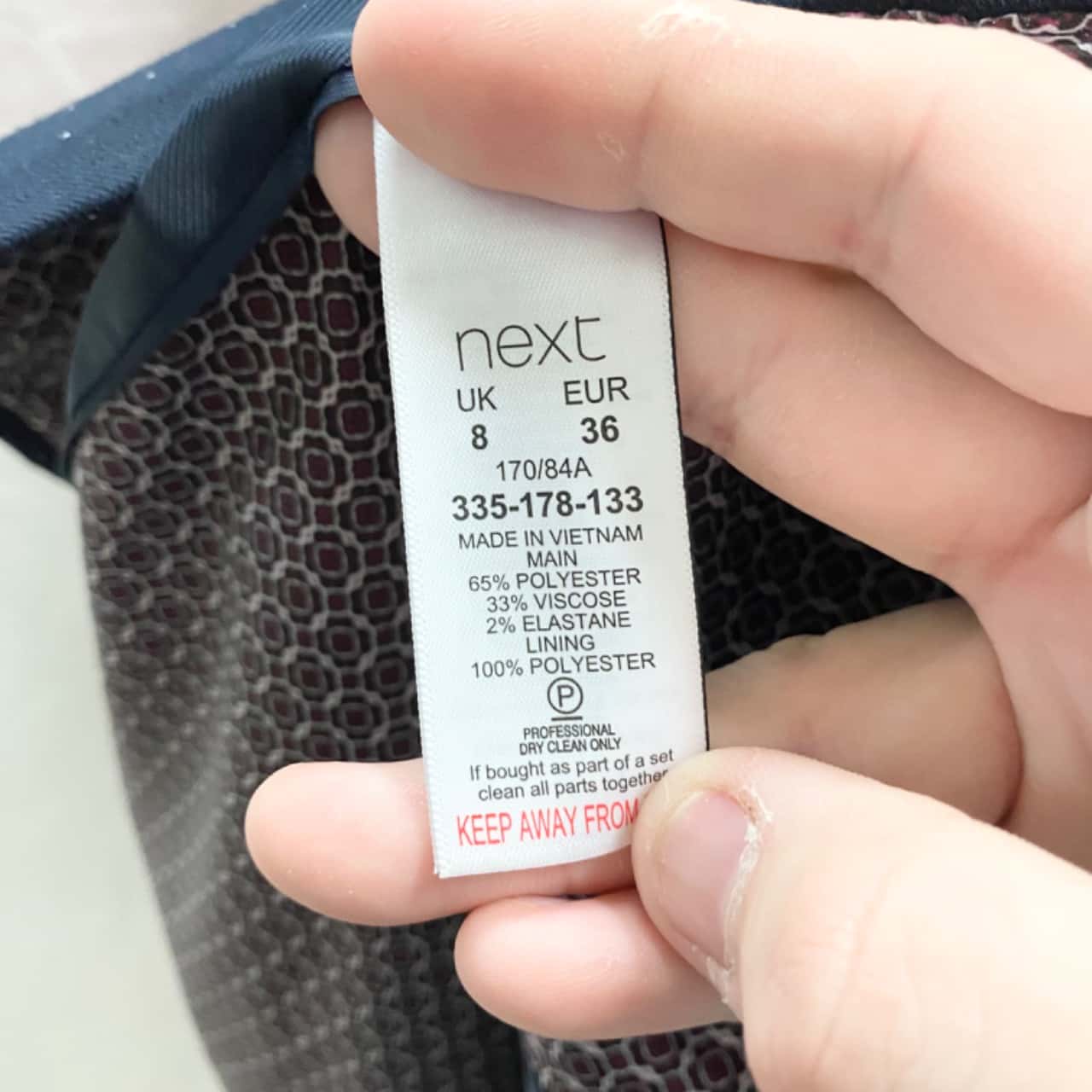 Next Tailoring Dress Jacket Size 8- perfect for the office.(s)
