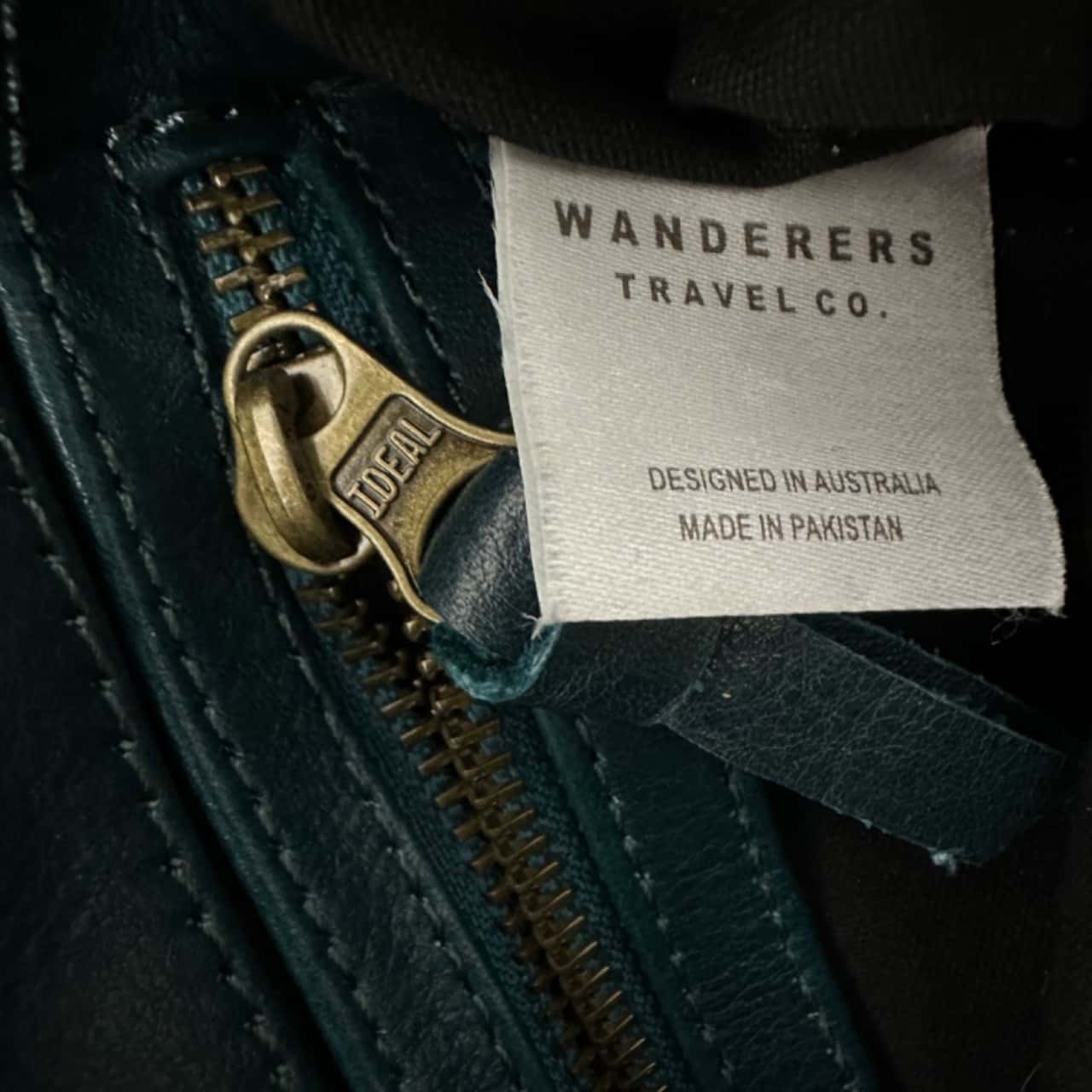 Wanderers Womens Cross Body Bag Green Leather(s) - Used As New | Salvos ...