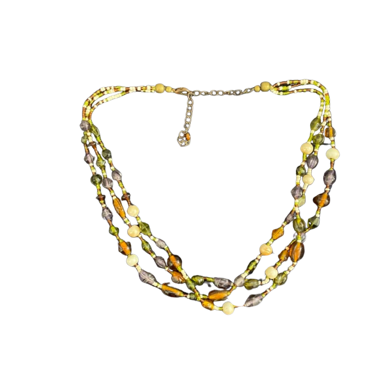 Glass Bead Necklace S