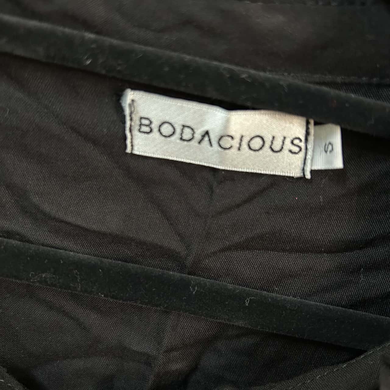 Womens Bodacious Size S Black Top(s)
