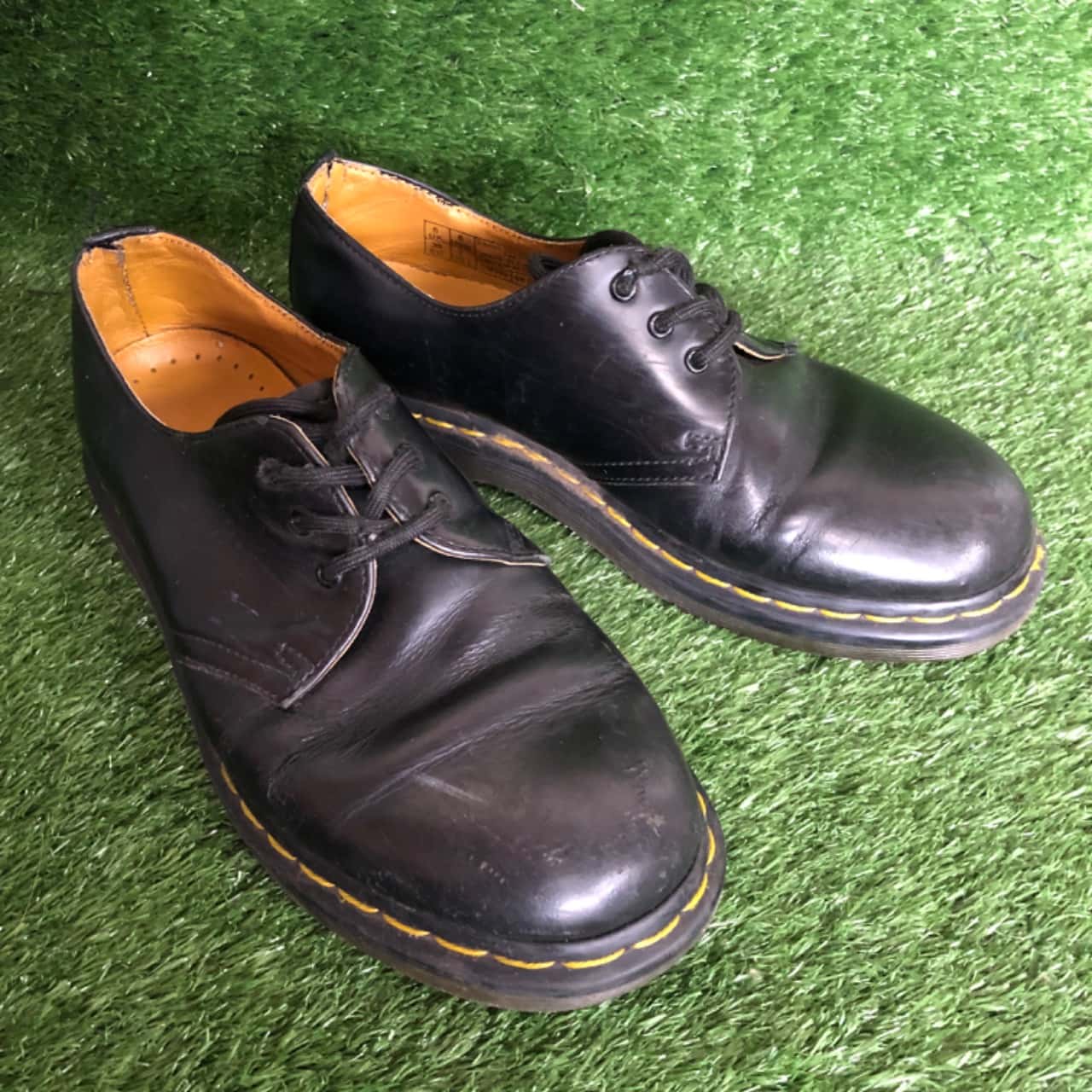 Dr. Martens 1461 3 Eye Black Shoes Size 6US(s)