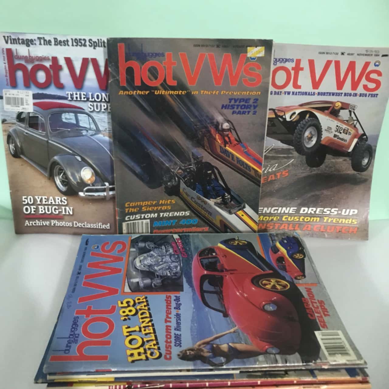 25 Vintage 1980s Hot Rod - Auto - VWMagazines Bulk Lot