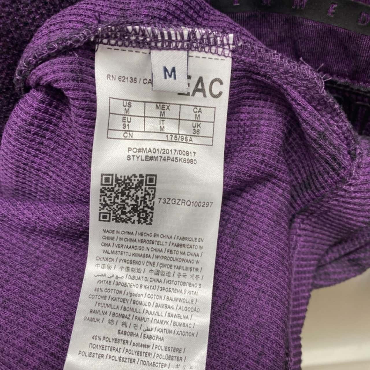 Guess Womens Size M Purple top(s)