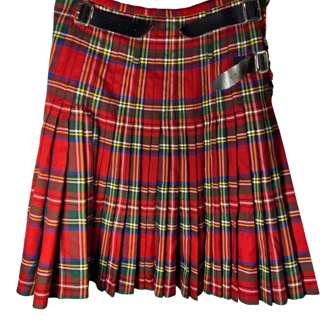 The Kilt Mens Kilt Size 34 Tartan/ Red (s) - Used Very Good | Salvos Stores