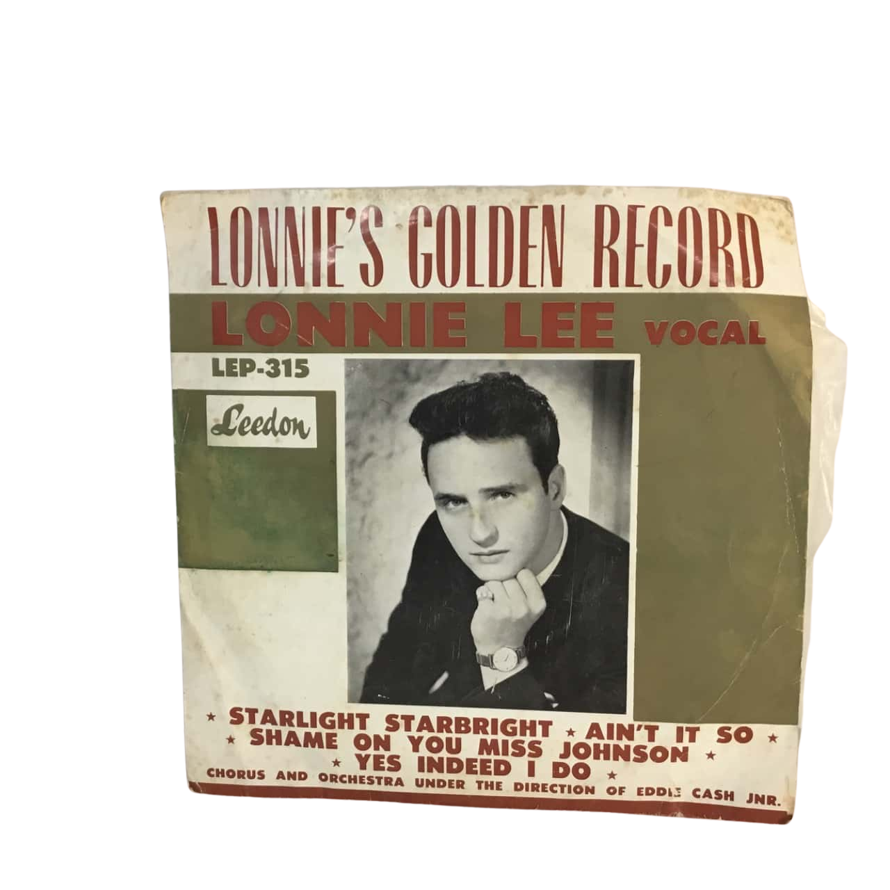 Vintage Lonnie Lee Vocal 45 RPM Record