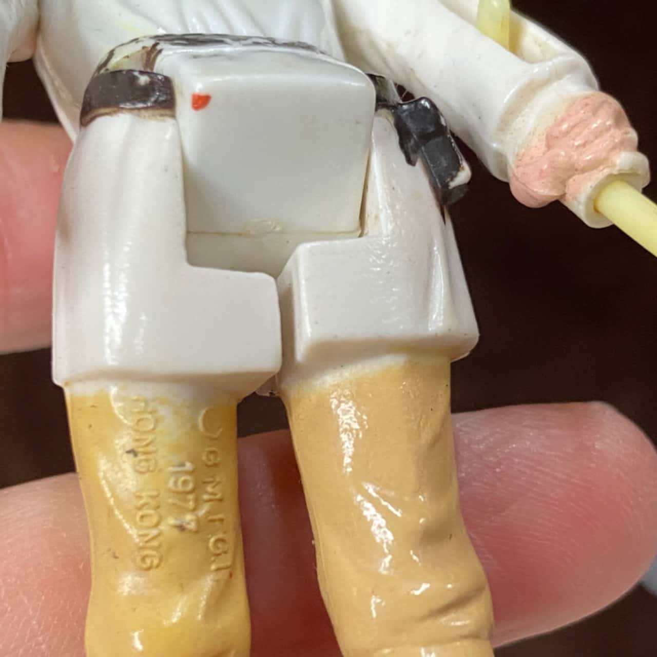 1977 Luke Skywalker Farm Boy & Little Ewok figures.