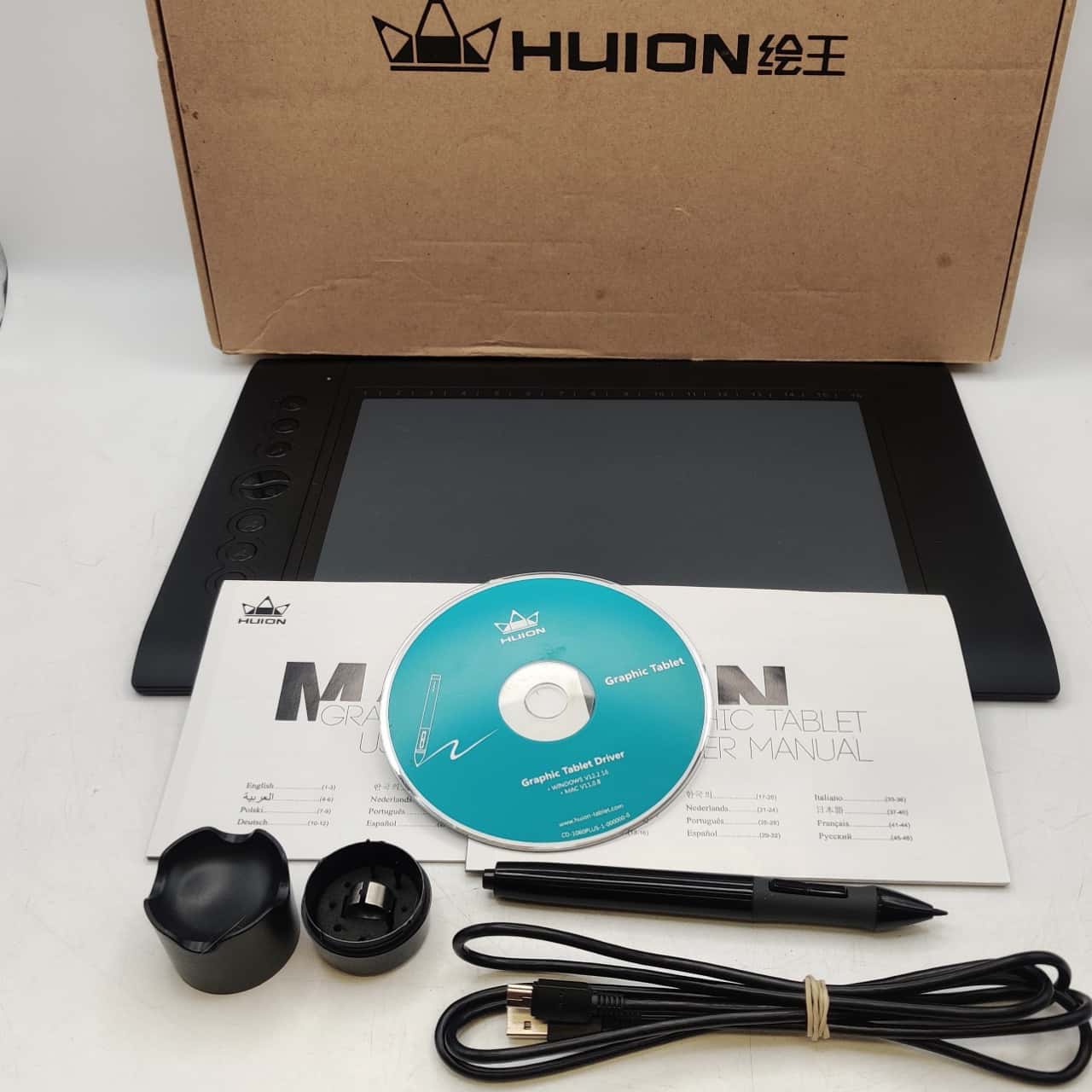 Huion Brand Graphics Tablet Model: H6 10N(s)