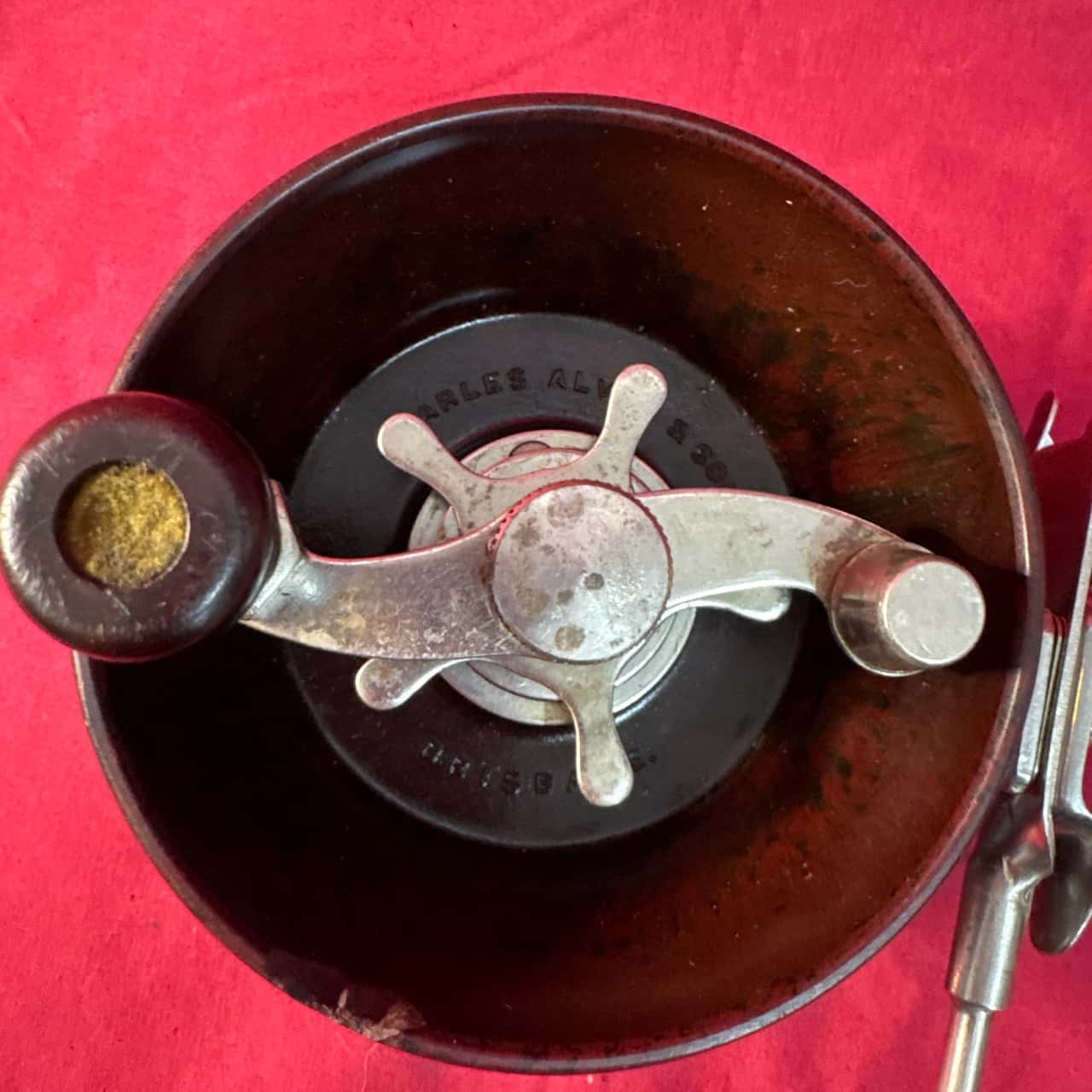 Alvey Side Cast Bakelite Fishing Reel