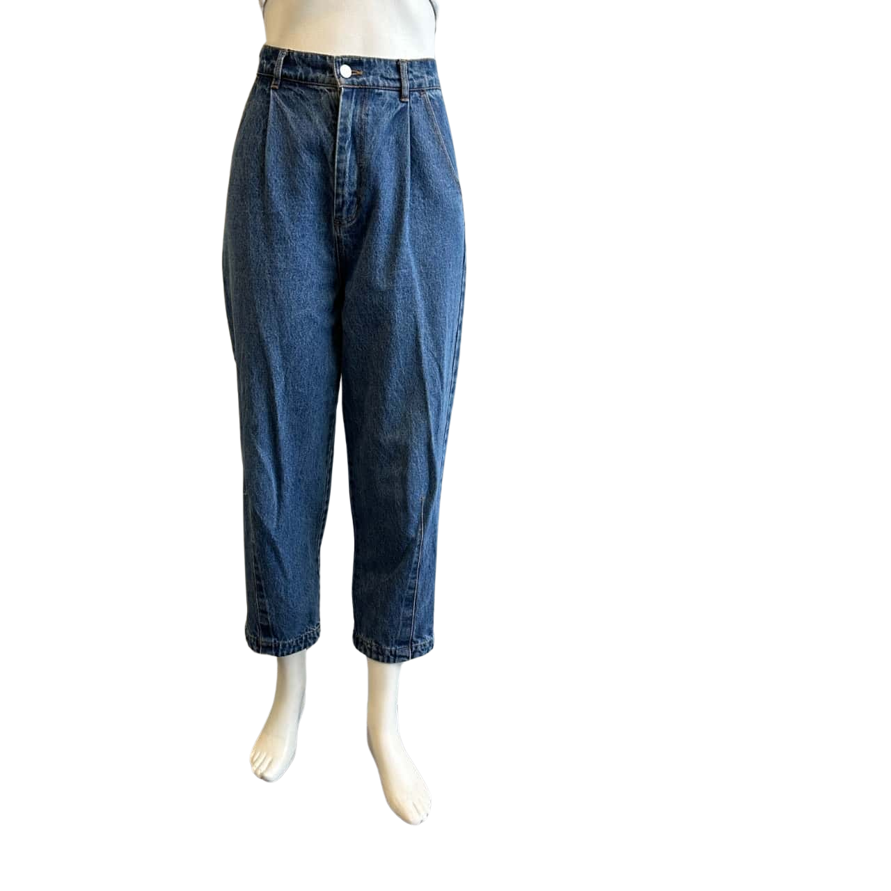 Gorman Women's Size 10 Crop Straight Leg Jeans Blue