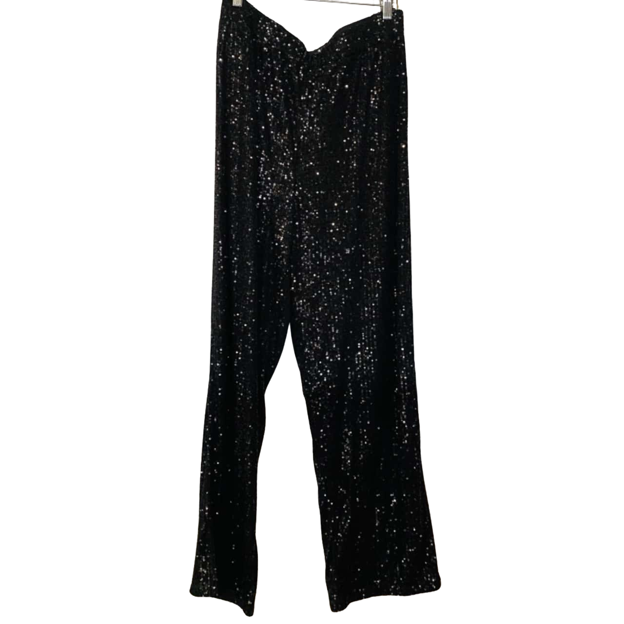 City Chic XS Black Sequin Pants (s) - New With Tags | Salvos Stores