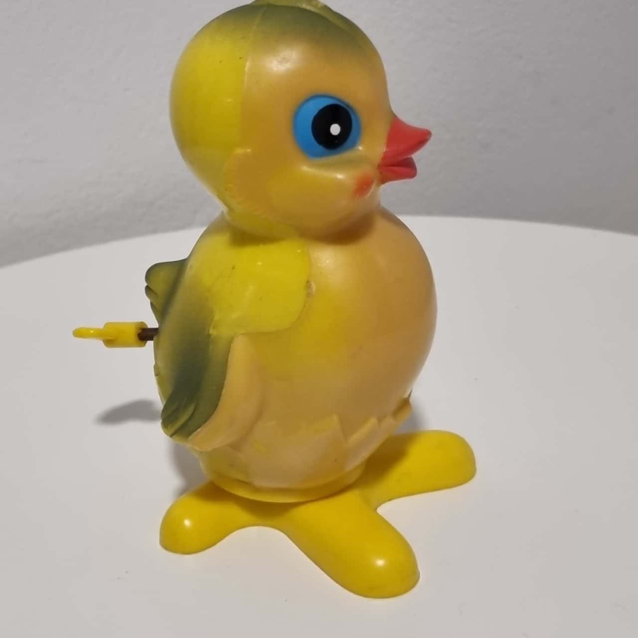 Vintage Windup Jumping Duck Toy 1970s(s)
