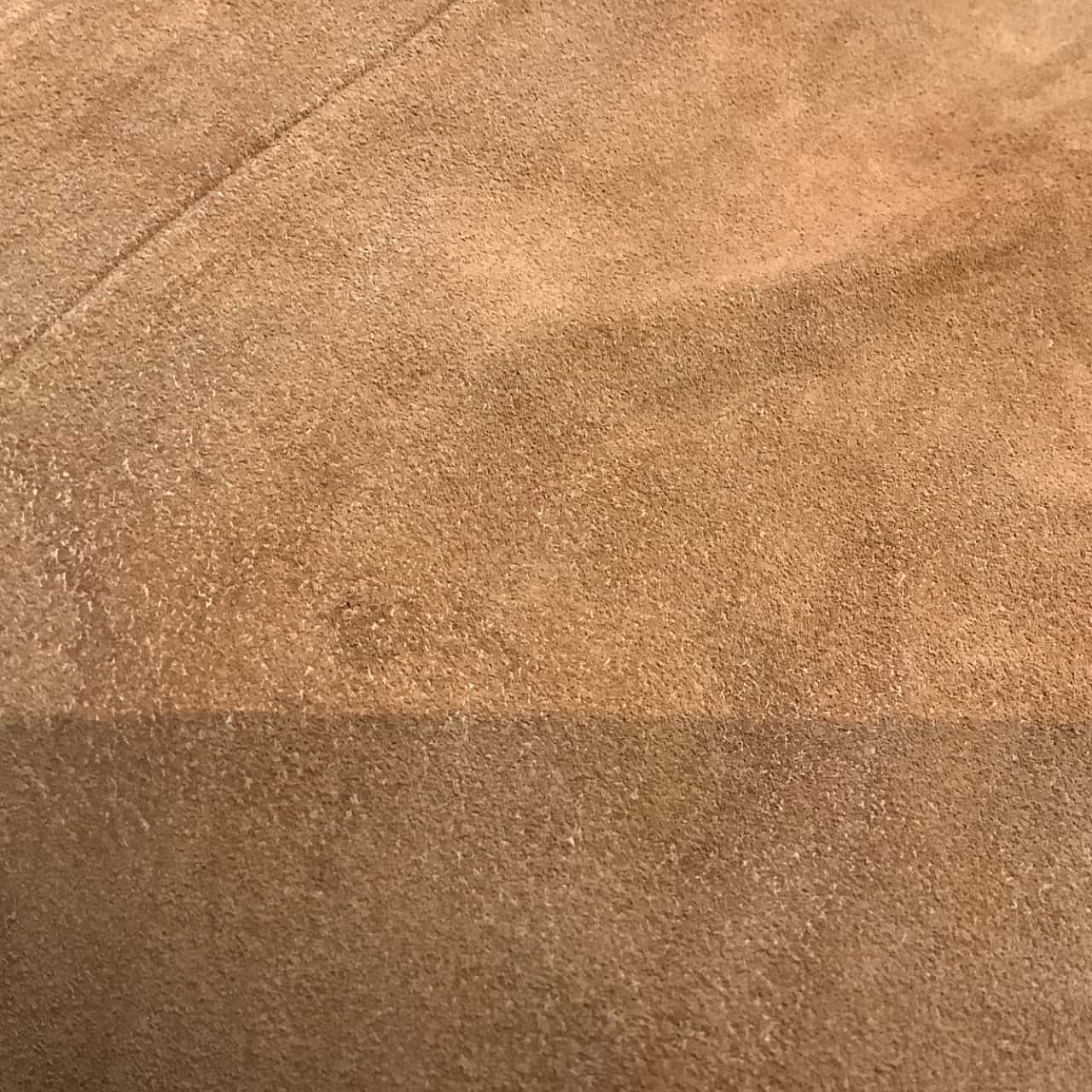 Avon Fashion Womens Size W22" 100%Suede Leather Midi Skirt Camel Colour(s)