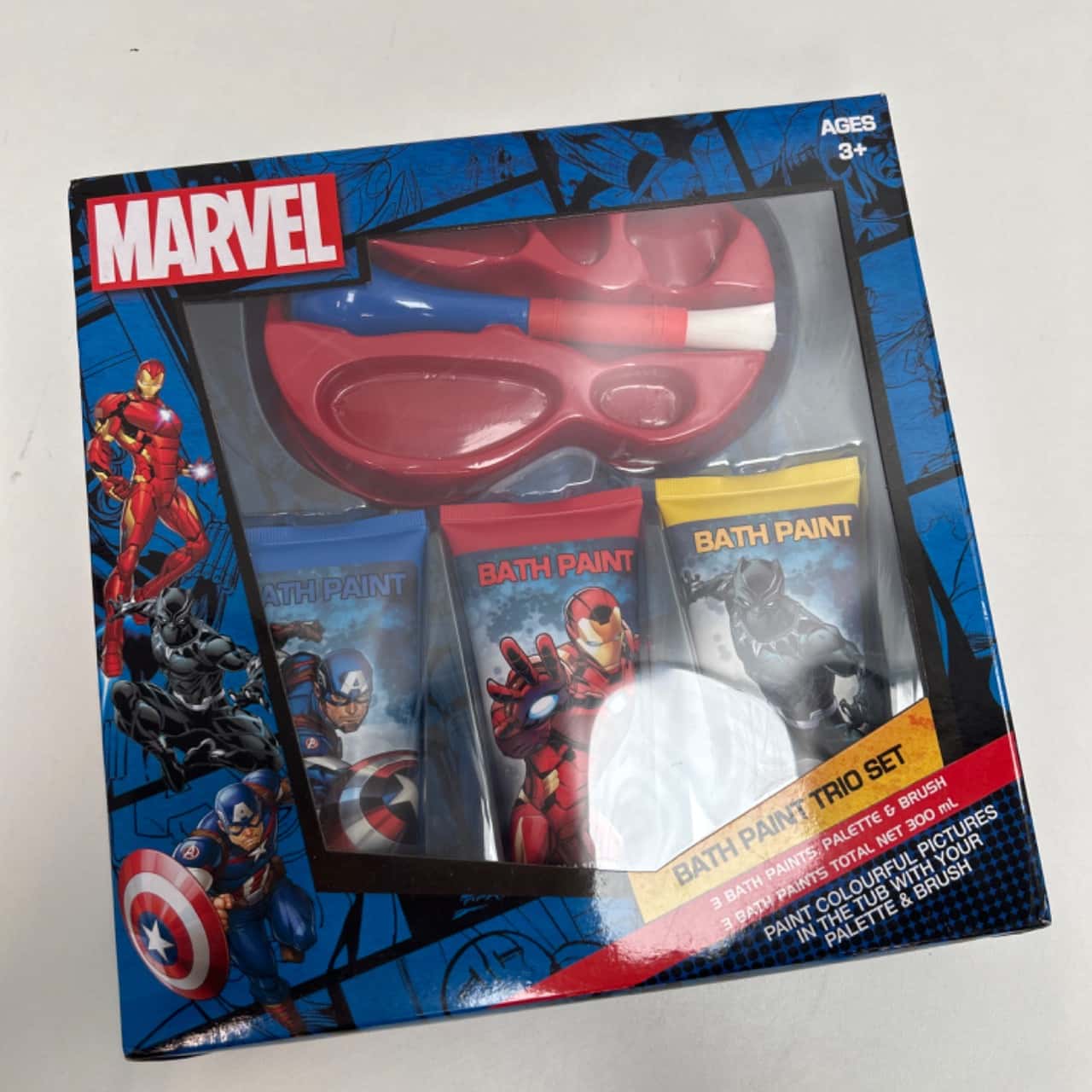 NEW - Marvel bath paint set (s)