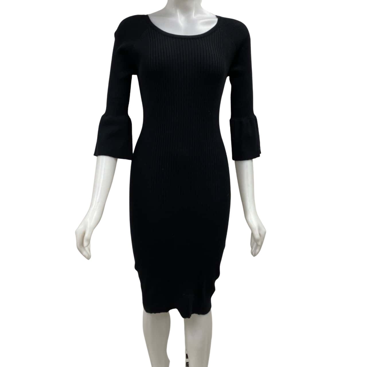 Forcast Womens Size 8 Maxi Dress Black (s)