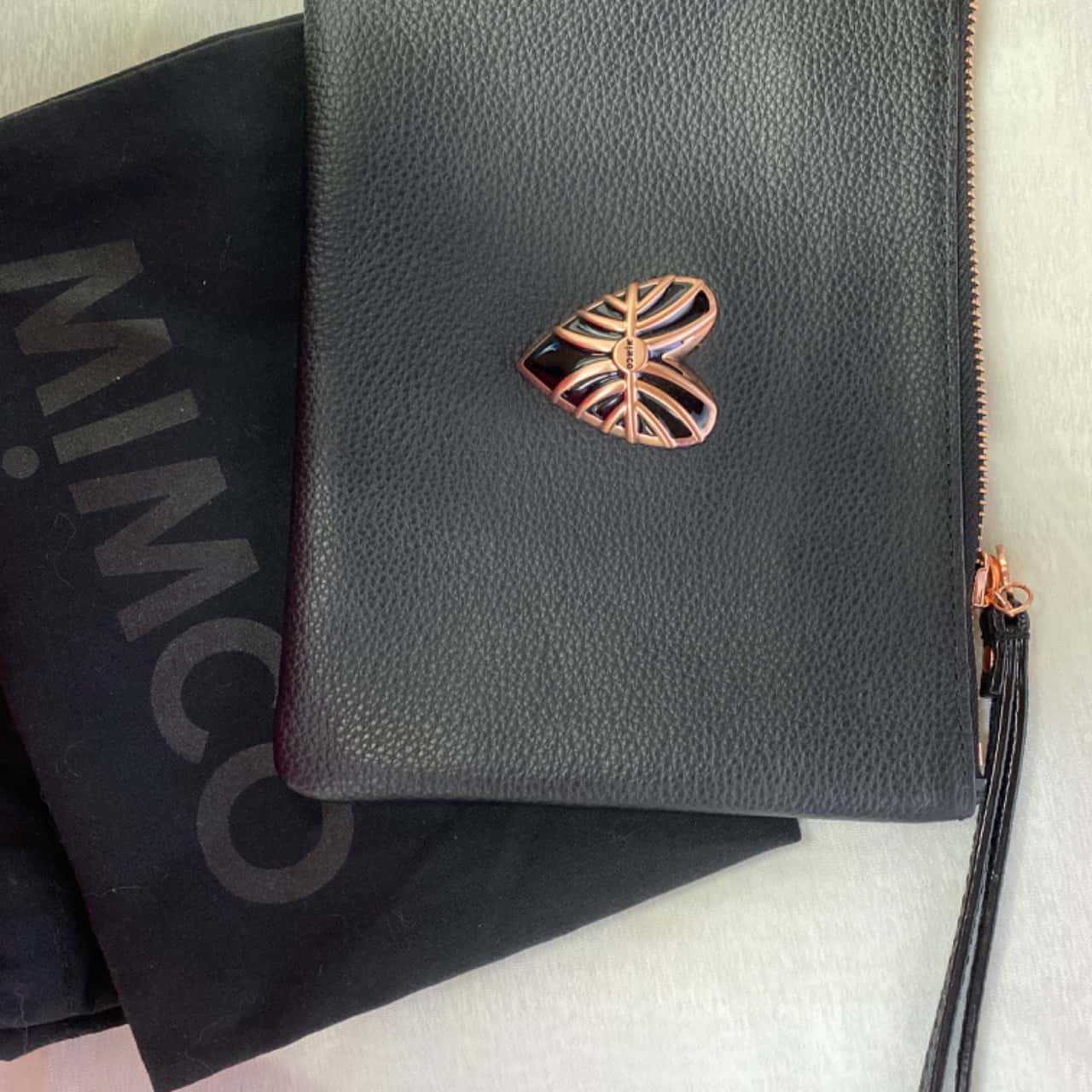 Mimco Medium Black Wristlet (s)