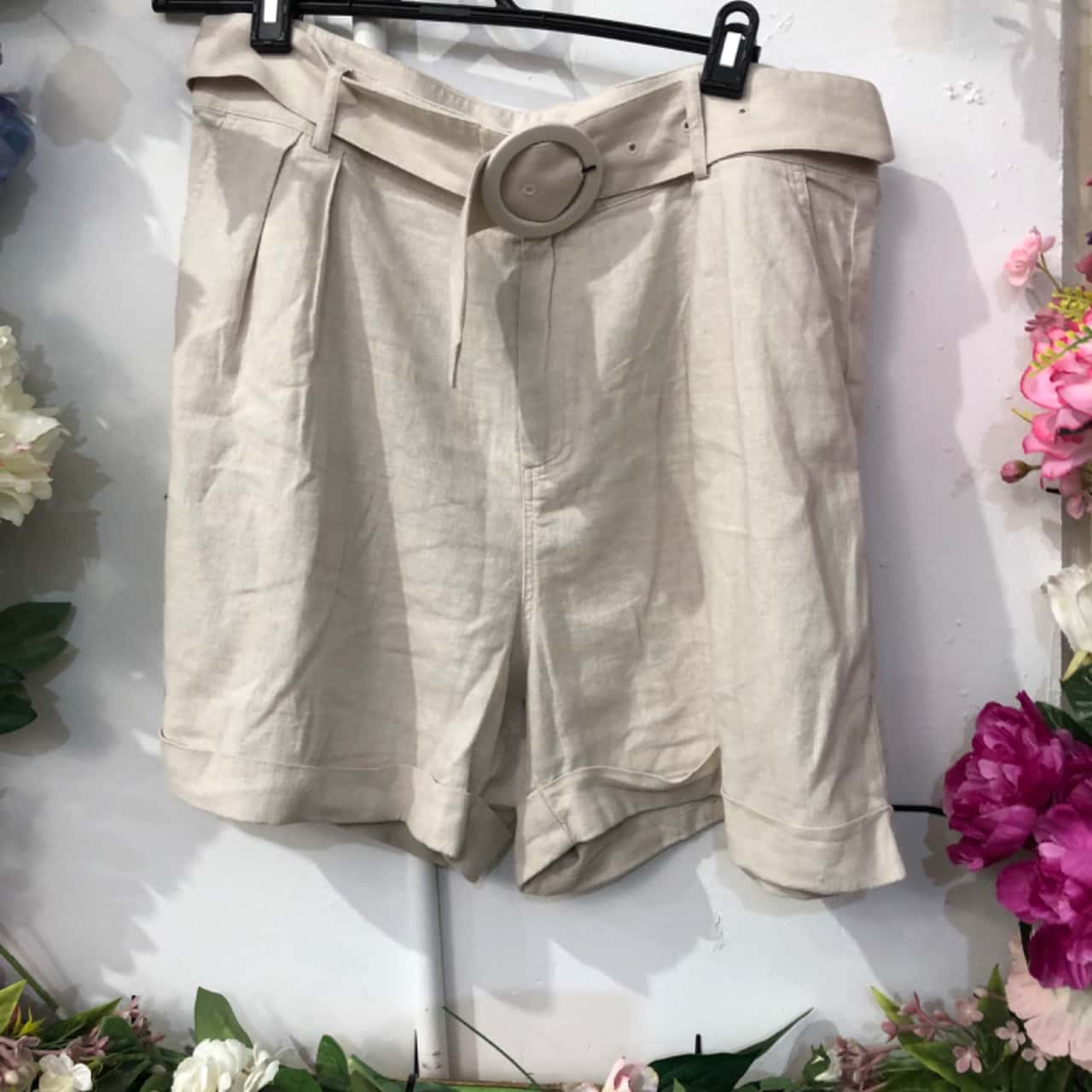 Saba Size 14 Shorts Beige (s)