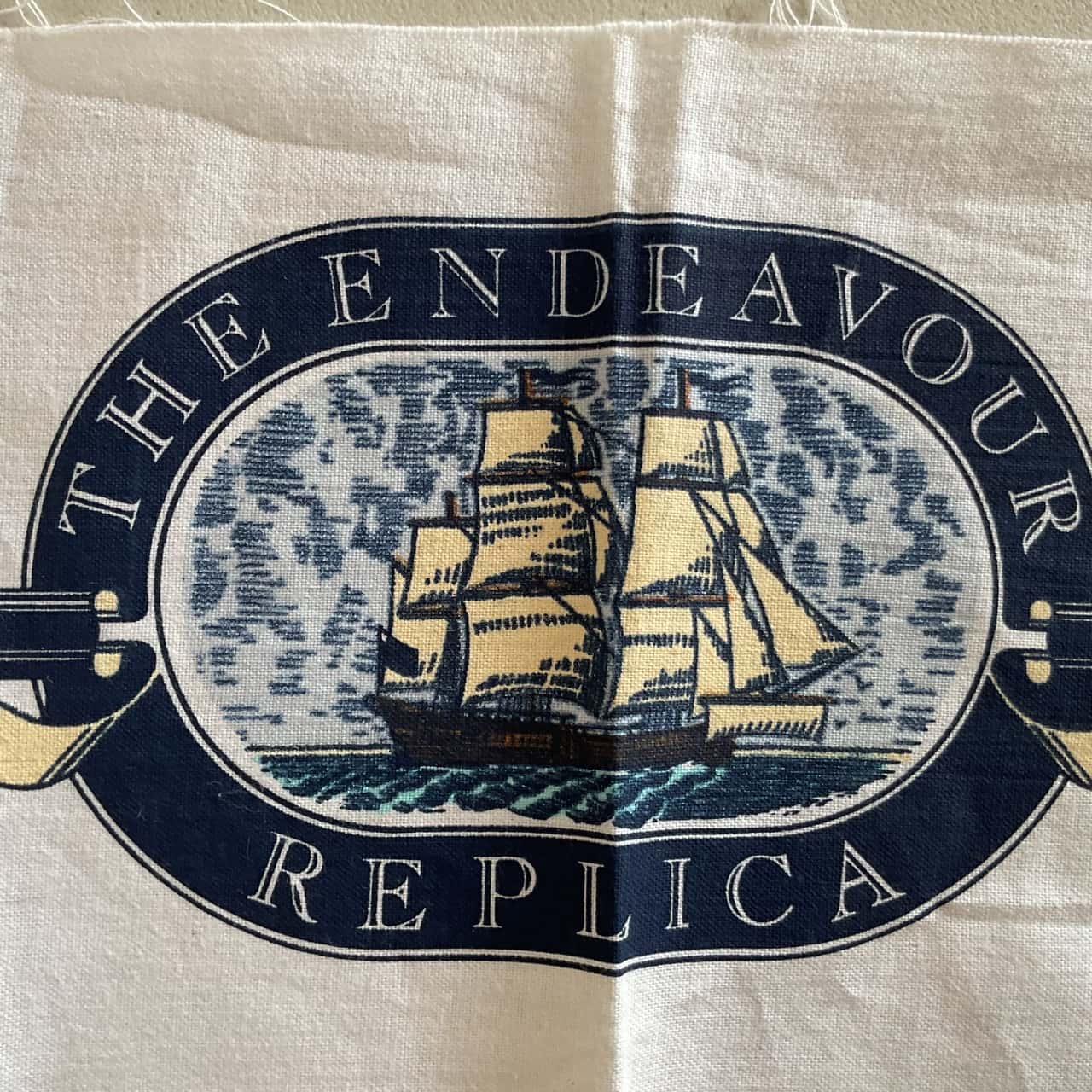 HMB Endeavour Replica Vintage Parch