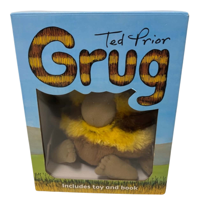 Ted Prior Grug Toy & Book