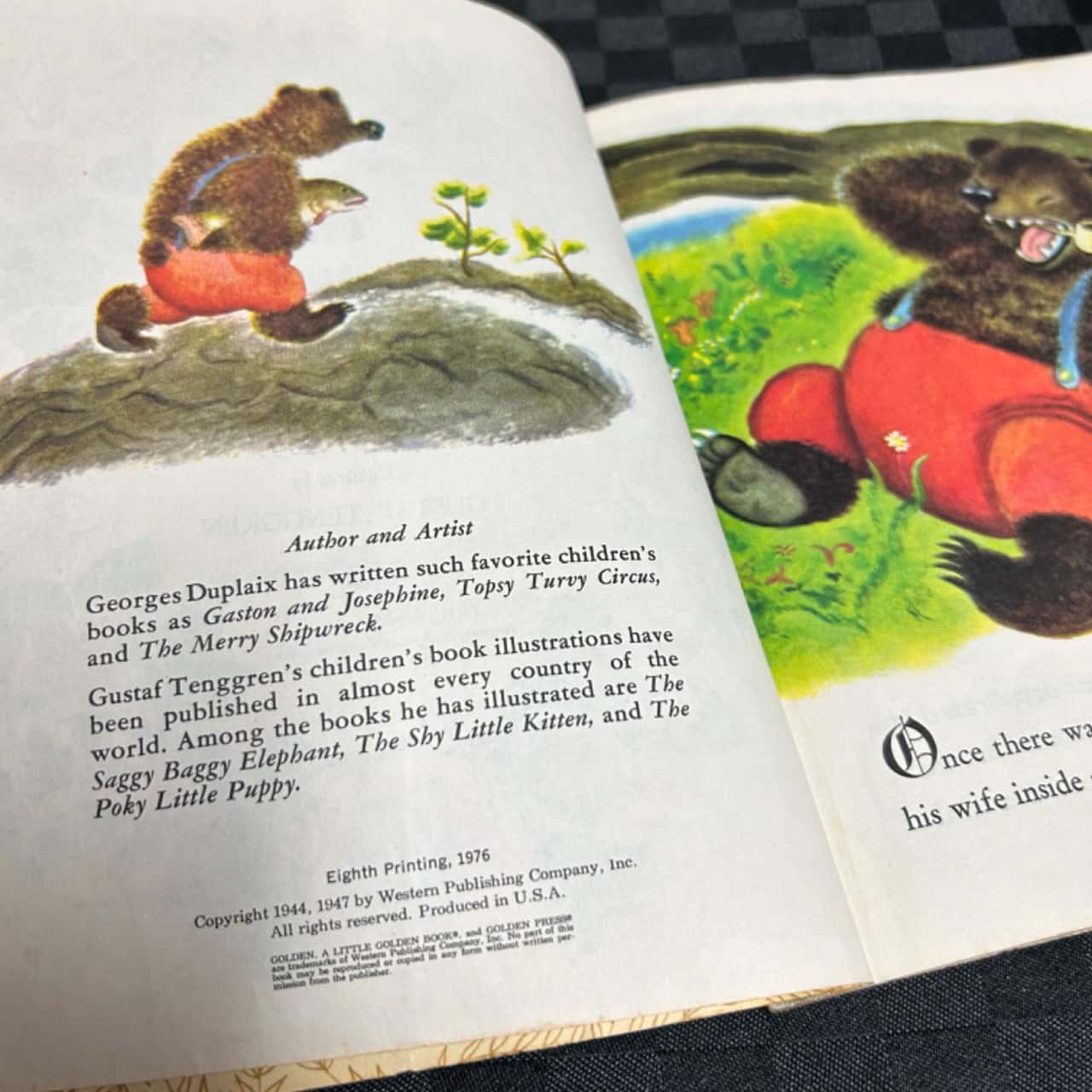 Bundled of 3, Vintage, Little Golden Book, Animals, The Big Brown Bear ...