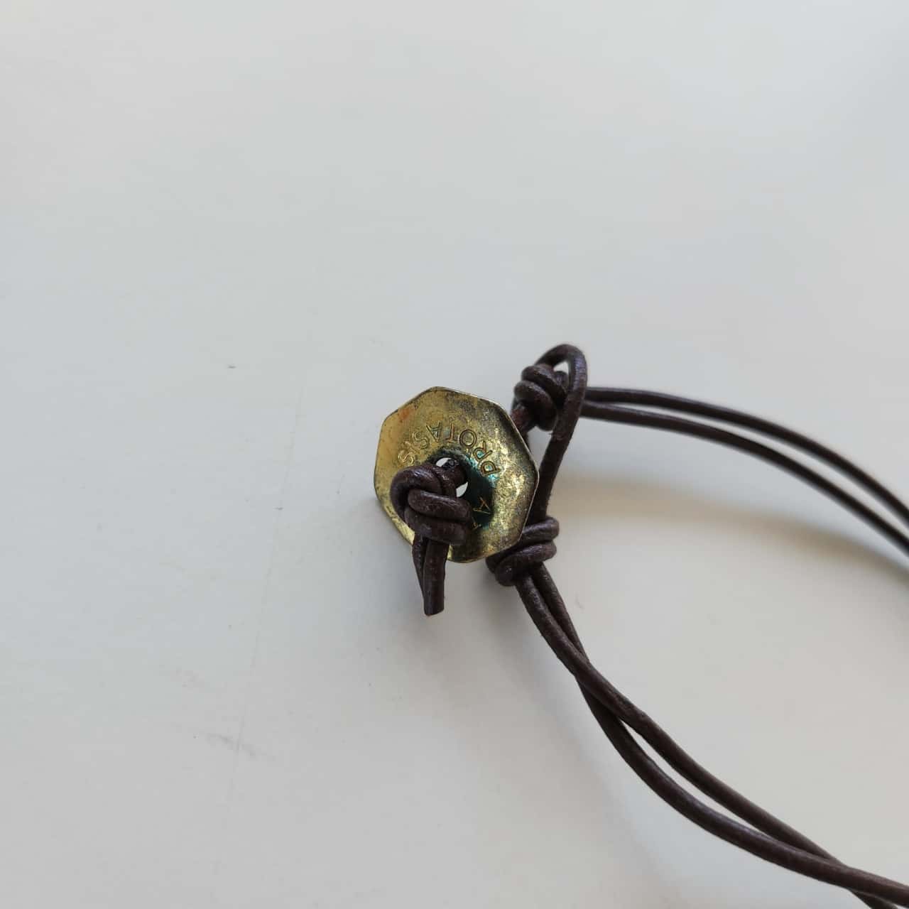 Athens Protasis Boho Choker Necklace with Round Turquoise Pendant Made ...