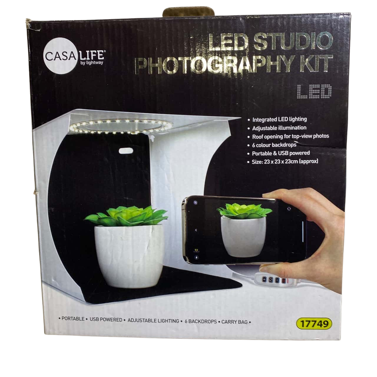 CASA Photo Studio LED Light Soft Box Photography Shooting Tent Cube(s)