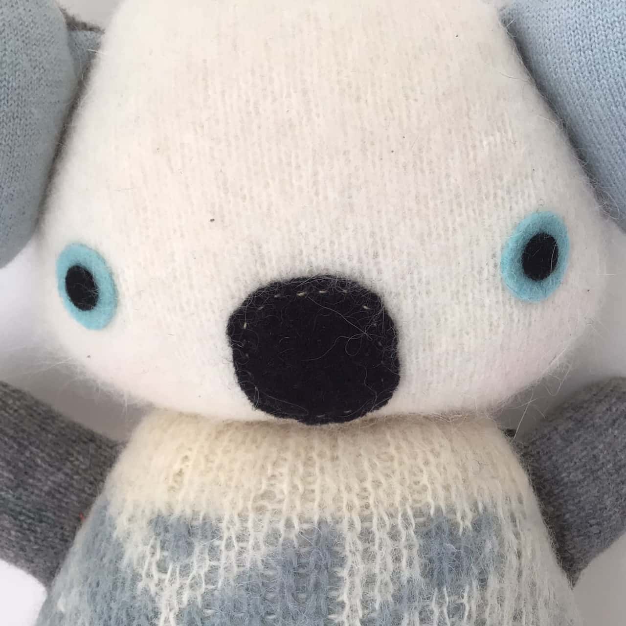 BNWT Super Cute Hand Made From Recycled Materials Koala Maiike RRP $99